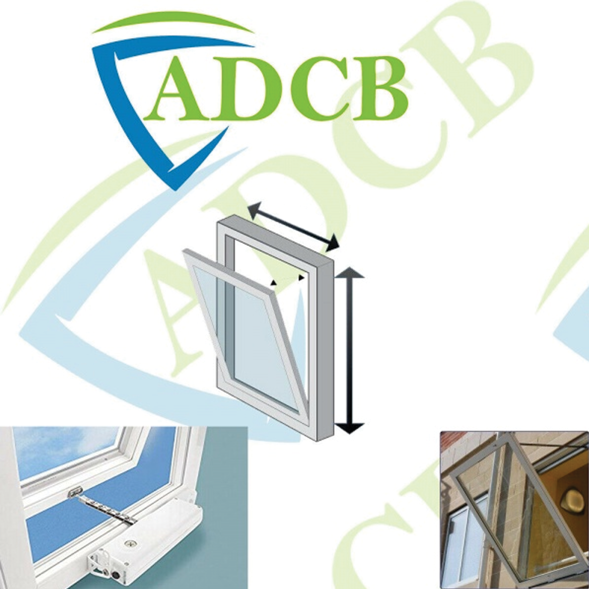 Custom Made AOV Window Automatic Vent for Smoke Ventilation - Actuator ...